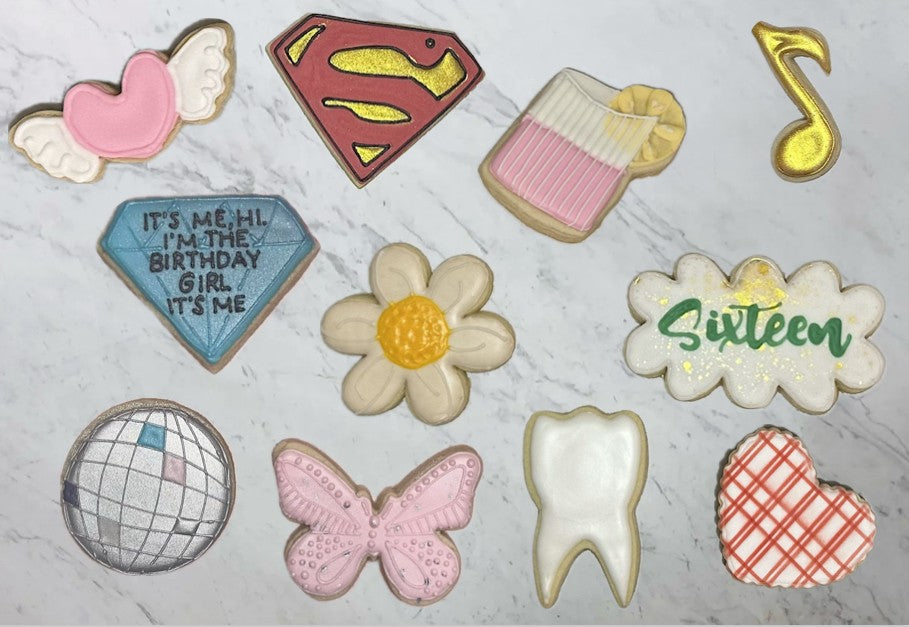 One Dozen Custom Cookies (You Pick the Theme) – Love Moore Cookies
